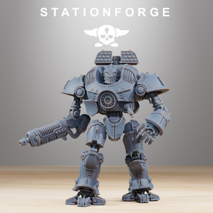 3D Printable Scavenger Defender Mk2 by Station Forge
