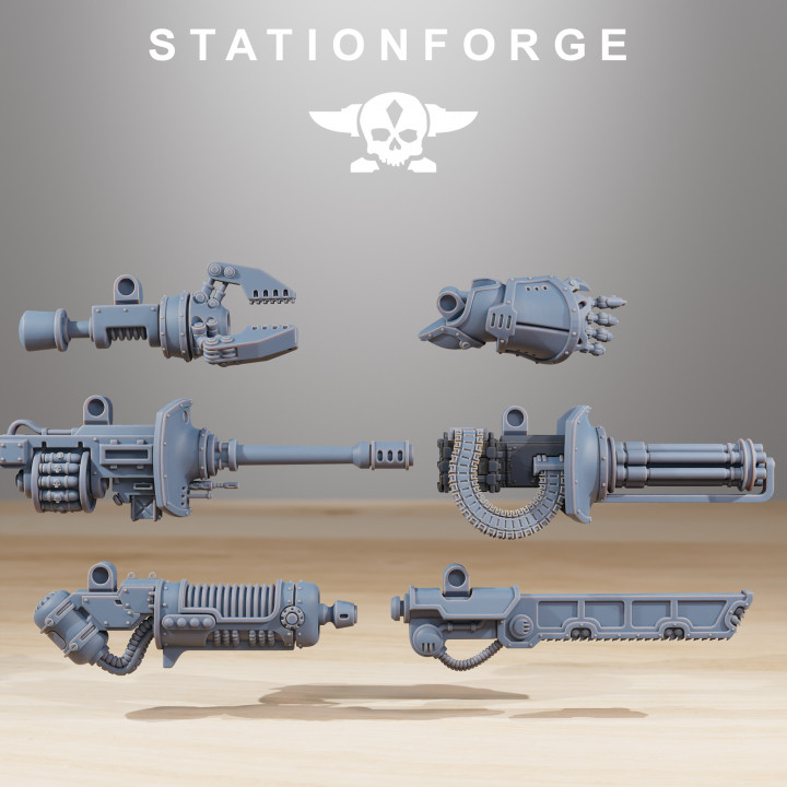 3D Printable Scavenger Defender Mk2 by Station Forge