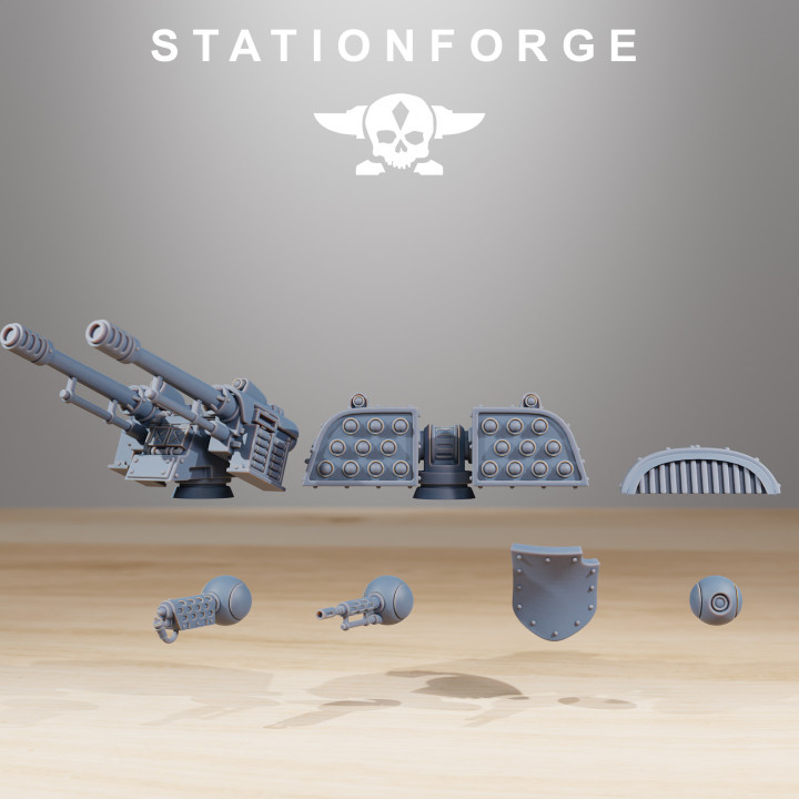 3D Printable Scavenger Defender Mk2 by Station Forge