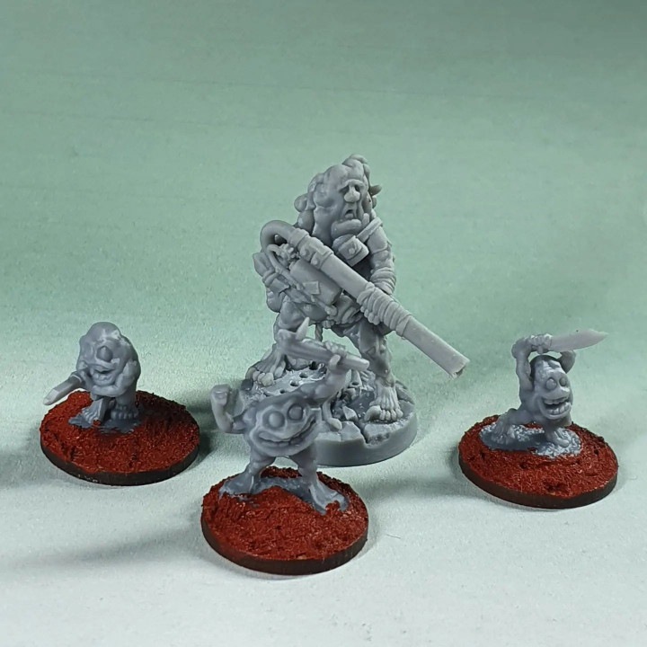 3D Printable Spuddington, the potato mutant by Imitation of Life Miniatures