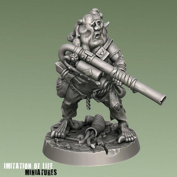 3D Printable Spuddington, the potato mutant by Imitation of Life Miniatures