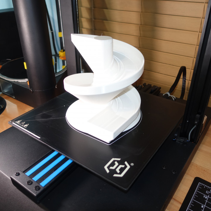 3D Printable Egg Rotary Dispenser MK2 by Dan Ouellet