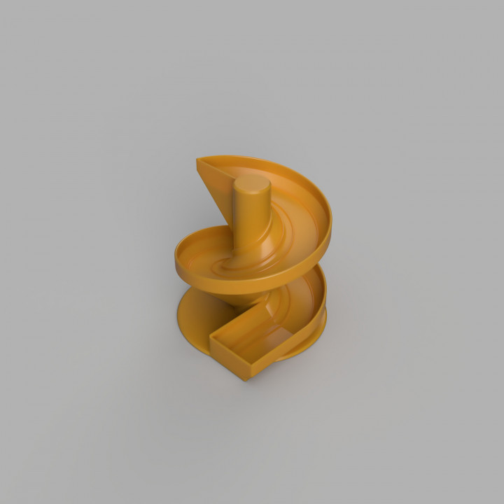 3D Printable Egg Rotary Dispenser MK2 by Dan Ouellet