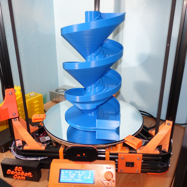 3D Printable Egg Rotary Dispenser MK3 by Dan Ouellet