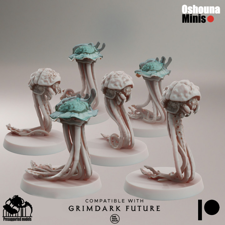 3D Printable Deep Hive - Parasite Spitter / Parasites and Jellyfishes ...