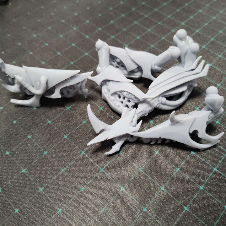 3D Printable Hive Ultrafex Ranged Weapons Pack by WildMesh