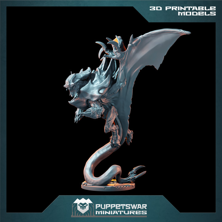 Descargar Winged Hivelord de Puppetswar Miniatures