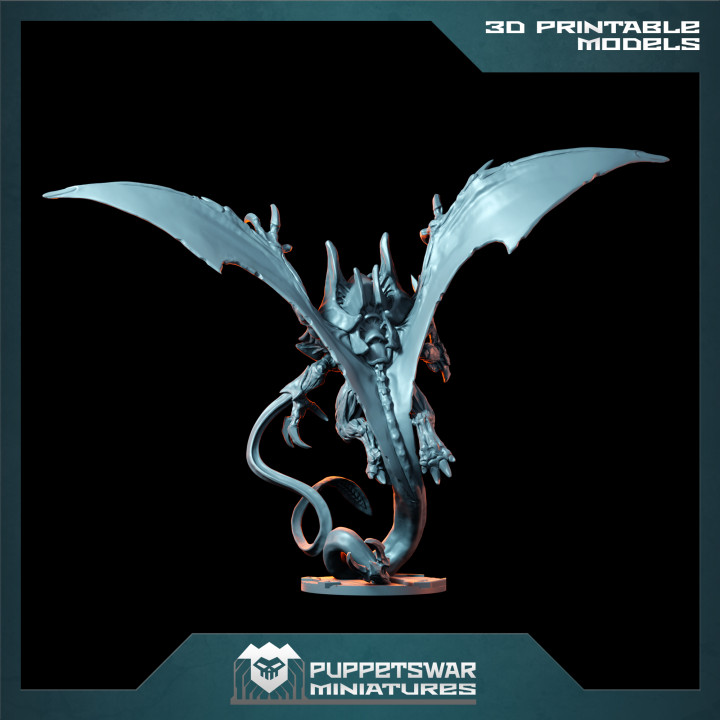 Descargar Winged Hivelord de Puppetswar Miniatures