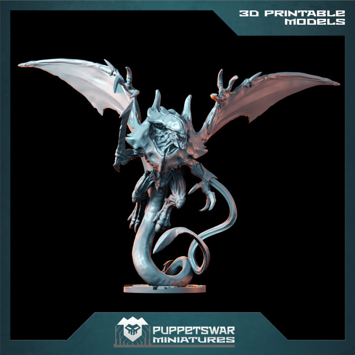 Descargar Winged Hivelord de Puppetswar Miniatures