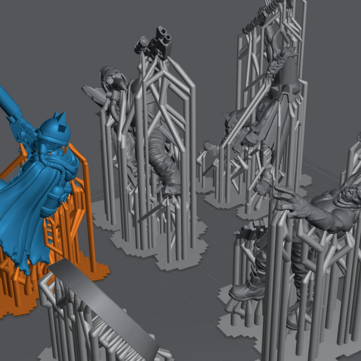 3D Printable Death Squad by Creature Armory