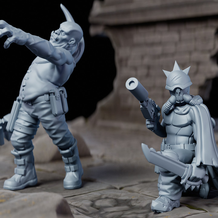 3D Printable Death Squad by Creature Armory
