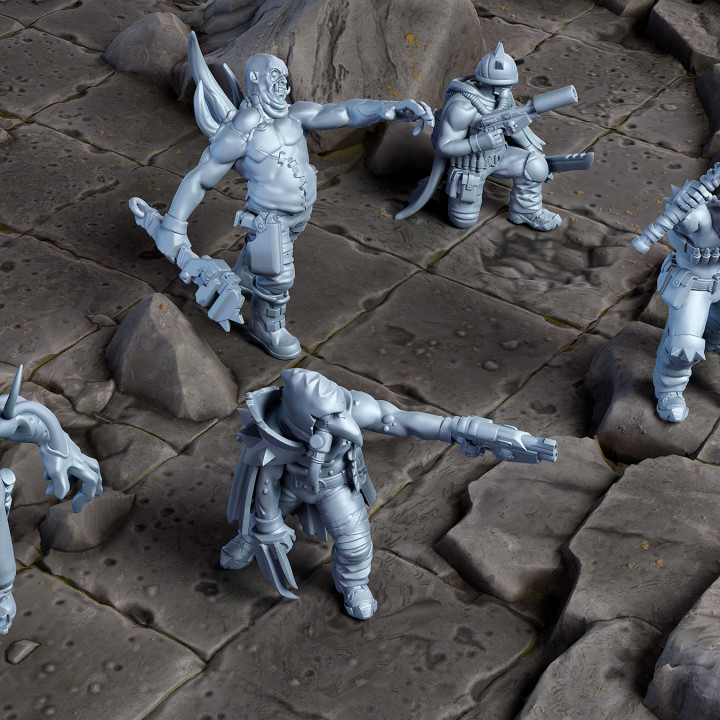 3D Printable Death Squad by Creature Armory