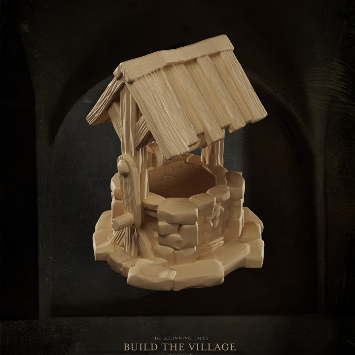 3D Printable water Well by SKADI