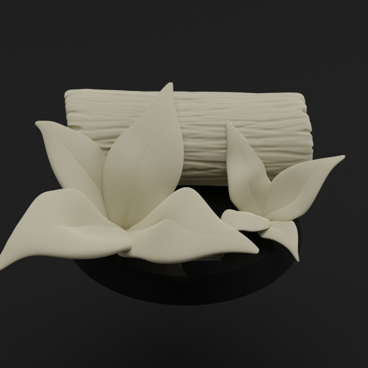 3D Printable Kaizen's Bitsing Bits Basing Bits : Plant cover by Kaizen Sama