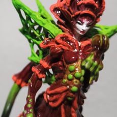 3D Printable Zuggtmoy - The Spore Queen - PRESUPPROTED - 32mm scale by ...