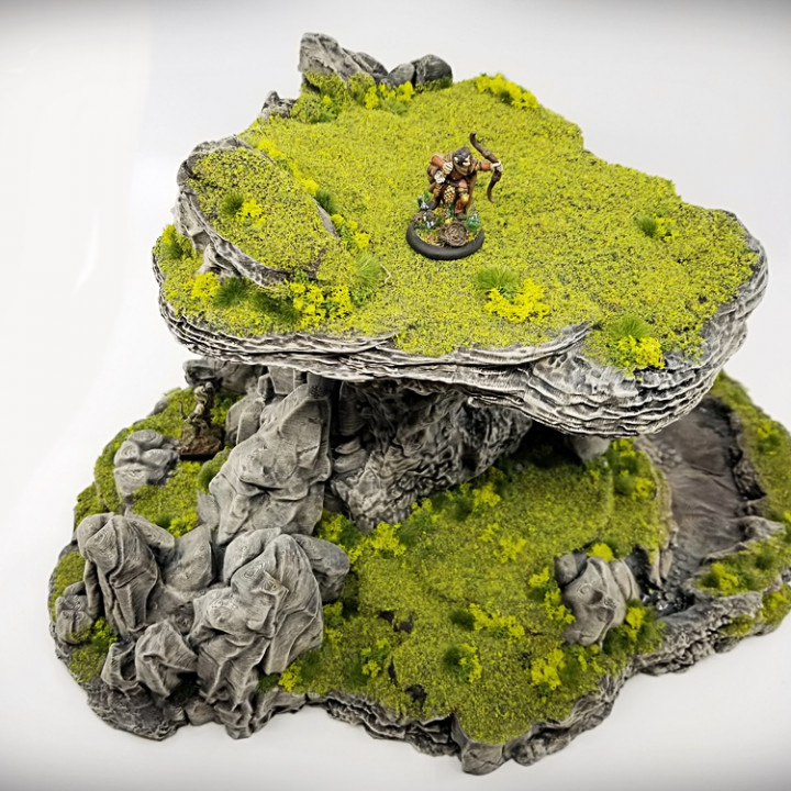 3D Printable Dragon Perch by Terrainify