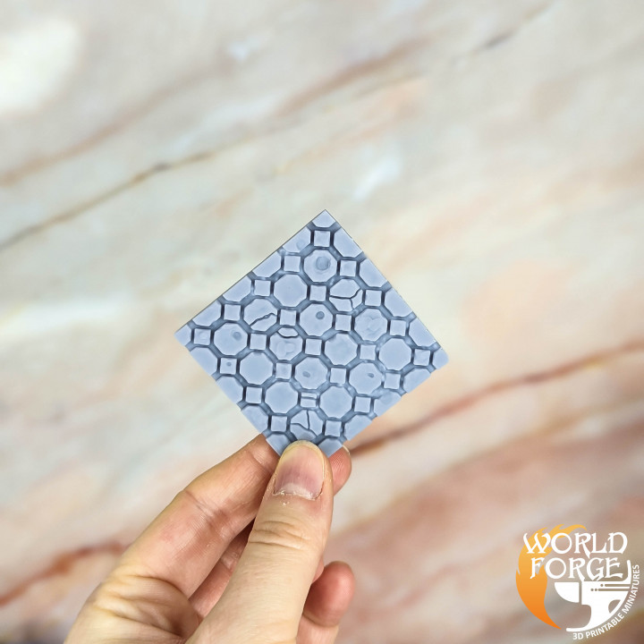 3D Printable Workshop Tiles by World Forge Miniatures