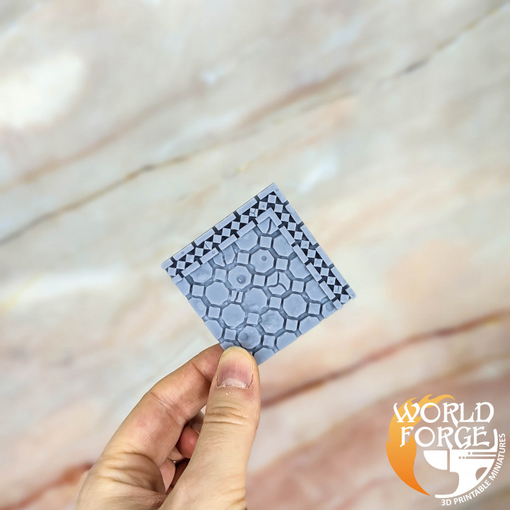3D Printable Workshop Tiles by World Forge Miniatures