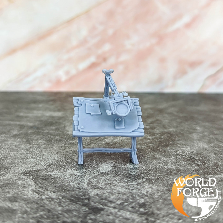 3D Printable Toy Drawing Kit by World Forge Miniatures