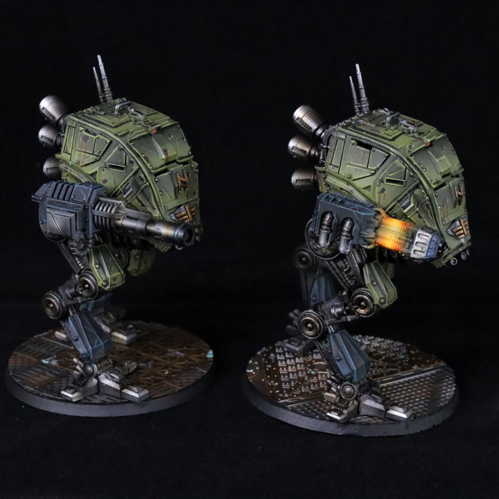 3D Printable Aegir MK1 MK2 - War Walker Rundsgaard by Twilight conflict ...