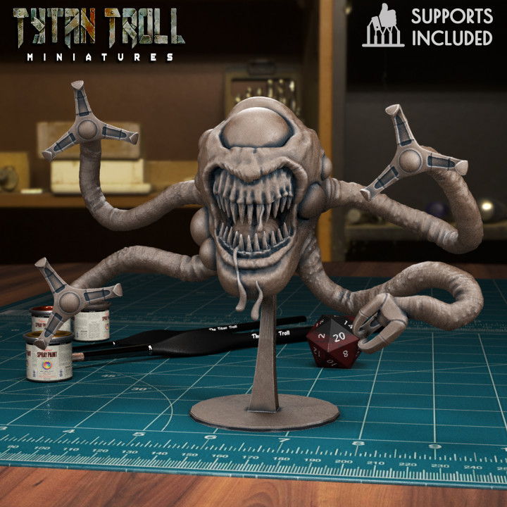 3D Printable Beholder 02 [Pre-Supported] by TytanTroll Miniatures