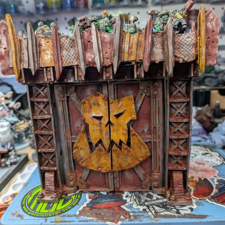 3D Print of MrModulork's Fortress - Gate Kit by Wazzi6383