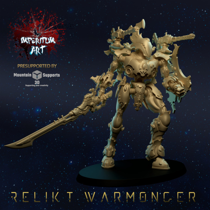 3D Printable Relikt Warmonger Titan by ImperitumArt