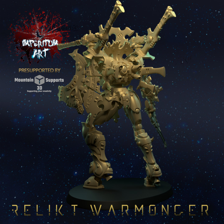 3D Printable Relikt Warmonger Titan by ImperitumArt