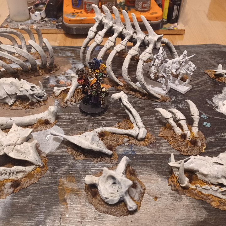 3D Print of MrModulork's Boneyard Terrain by michaelwinterling