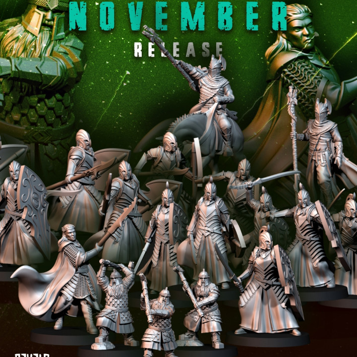 3D Printable November Release Pack 22 | Release Pack | Fantasy by ...