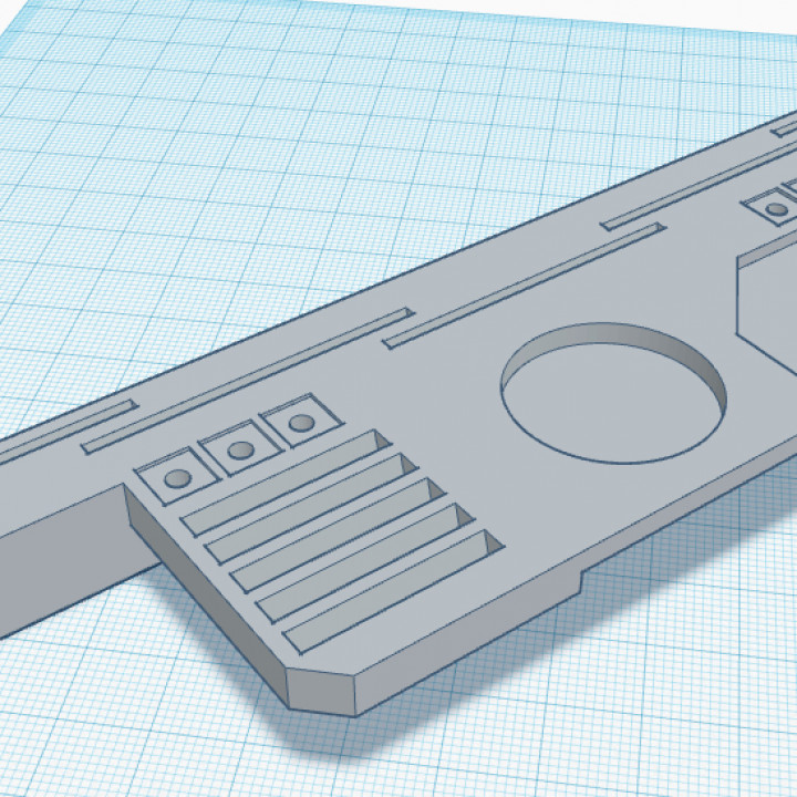 3D Printable Xenocide Dashboard Expander MK2.1 by Geoff Burbidge