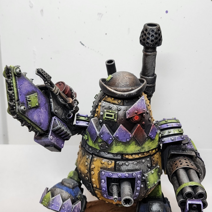 3D Print of Ork Potatohead Stompa by malhombre