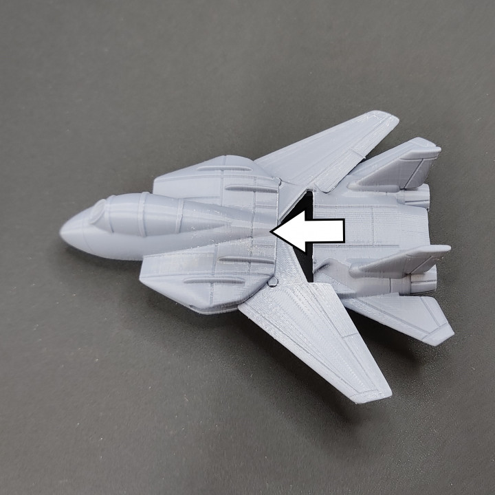 3D Printable Baby jet _ f-14 tomcat by NEMO_MK2