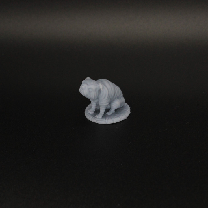 3D Printable Drogo the Dog by Krakulu