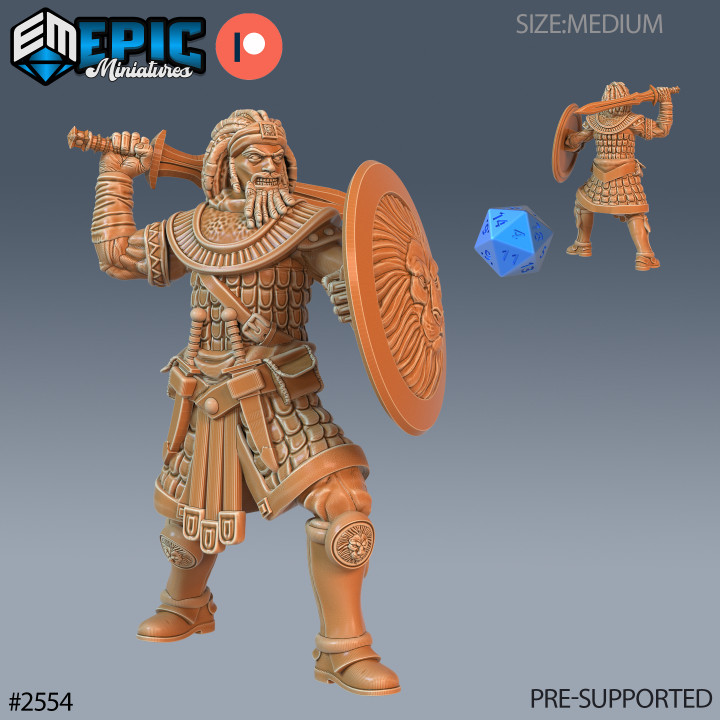 3D Printable Tribe Guard Set / Utopian Warrior / Southern Mystical ...