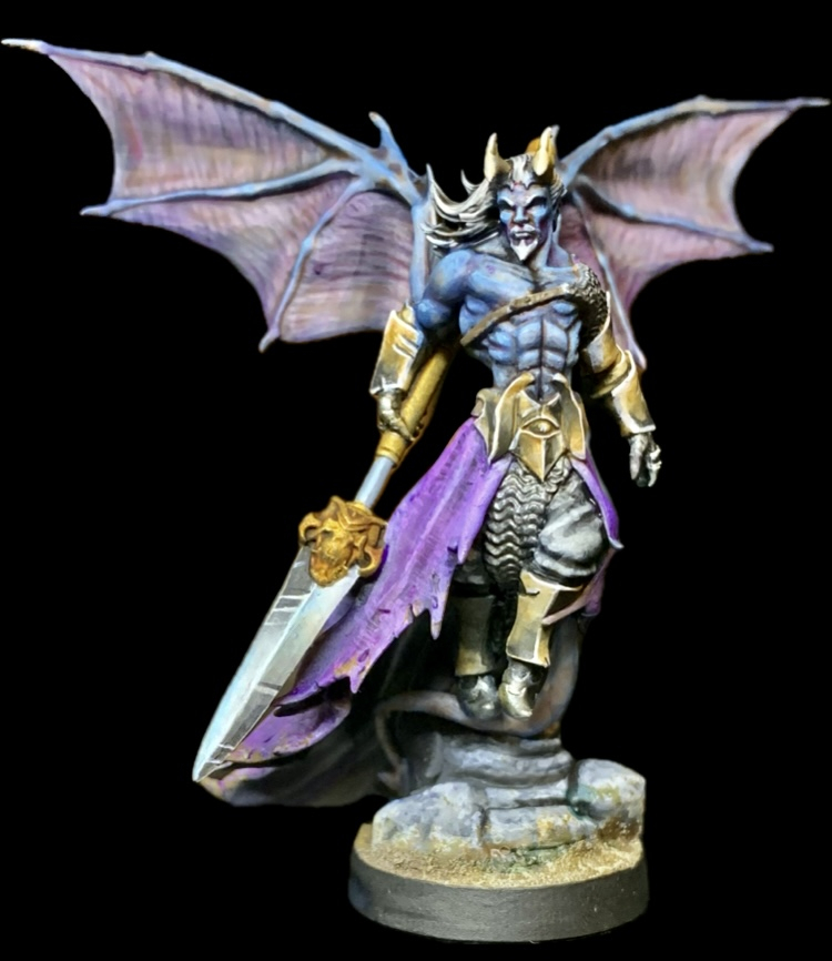 3D Printable Baldrius, Cambion of the Order of the Shield (32mm scale ...