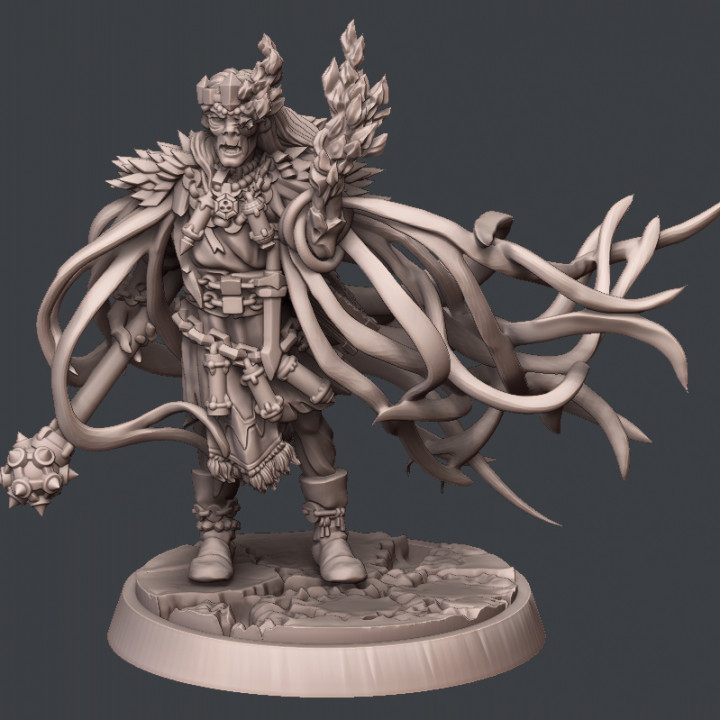 3D Printable Classic Vecna by Stonehaven Miniatures