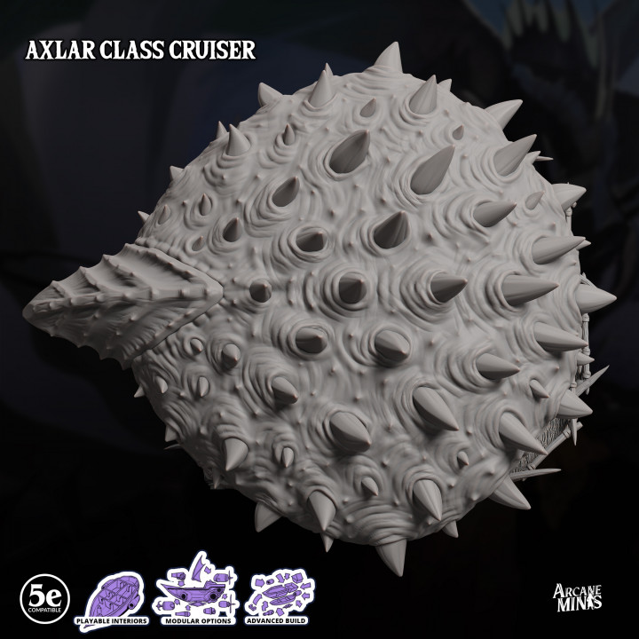 3D Printable Airship - Axlar Class Cruiser by Sordane Publishing