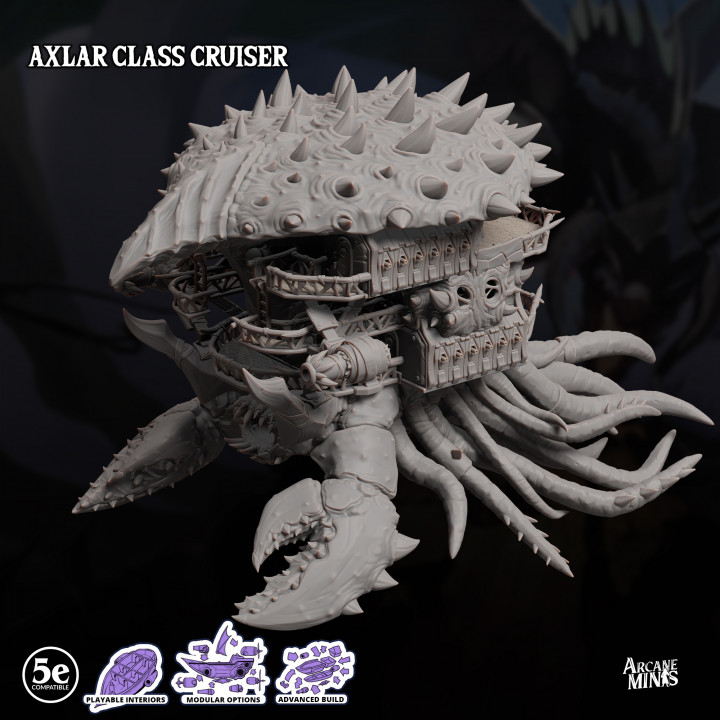 3D Printable Airship - Axlar Class Cruiser by Sordane Publishing