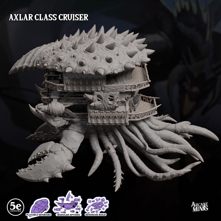 3D Printable Airship - Axlar Class Cruiser by Sordane Publishing