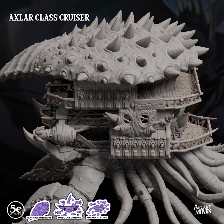 3D Printable Airship - Axlar Class Cruiser by Sordane Publishing