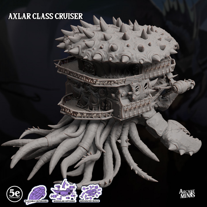 3D Printable Airship - Axlar Class Cruiser by Sordane Publishing