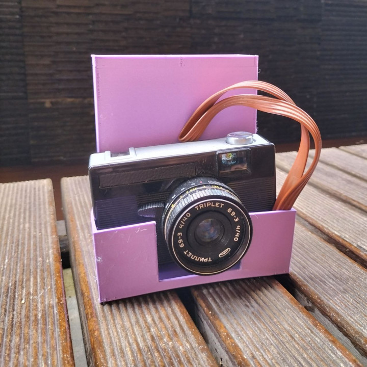 3D Printable Film Camera Dock with 35mm Film roll dispenser by ...
