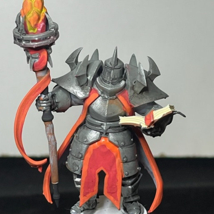 3D Printable Arcane Knight by RFIPRINTS