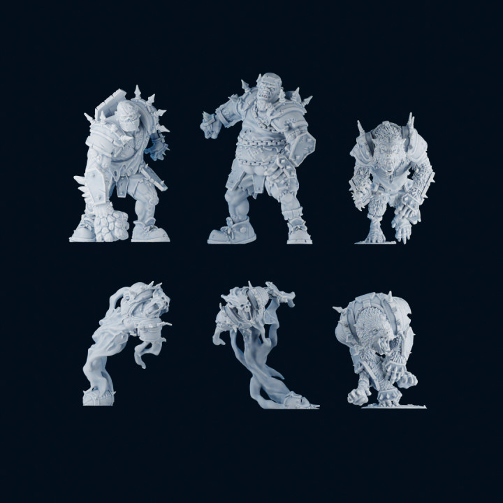 3D Printable Fantasy Football Necromancer's Horror Team BOOSTER ...