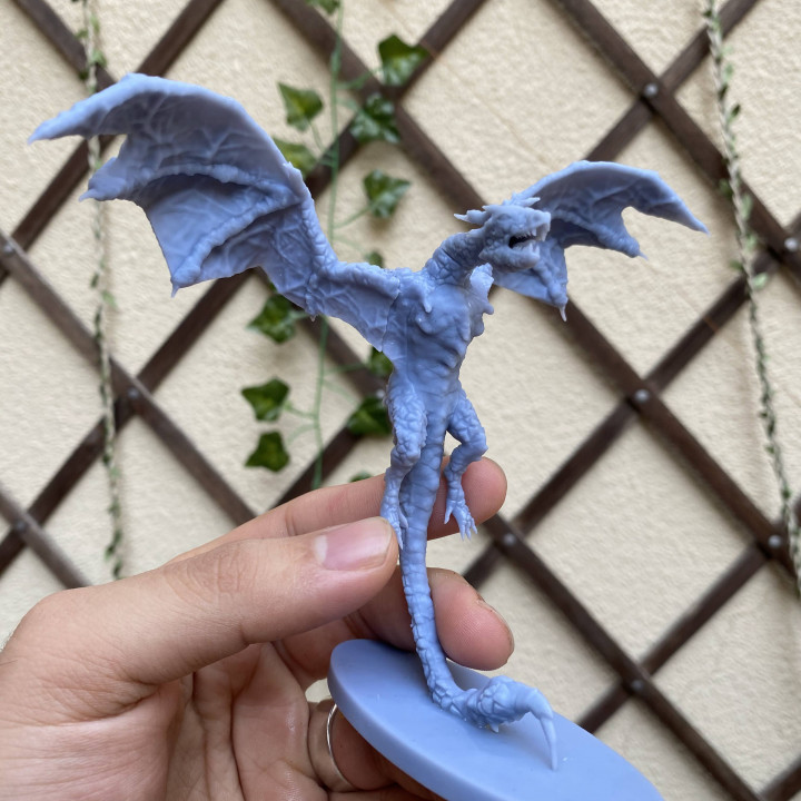 3D Printable Wyvern by MiniaturesCraze