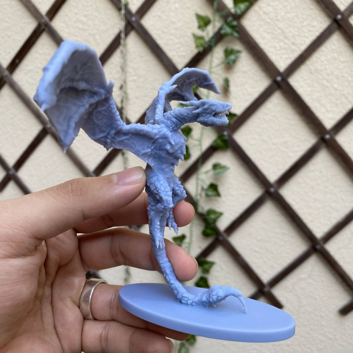 3D Printable Wyvern by MiniaturesCraze