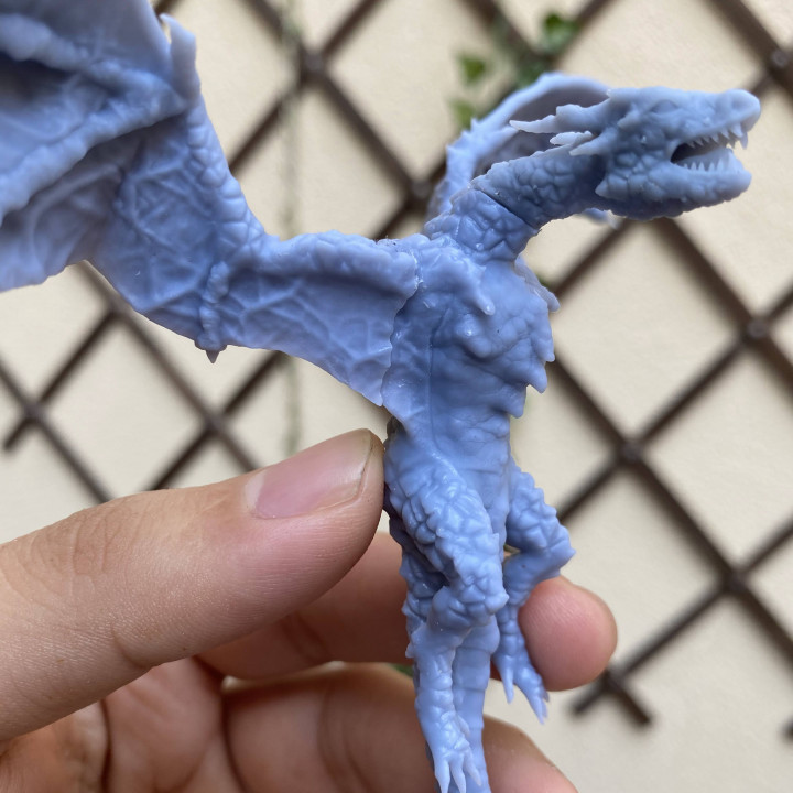 3D Printable Wyvern by MiniaturesCraze