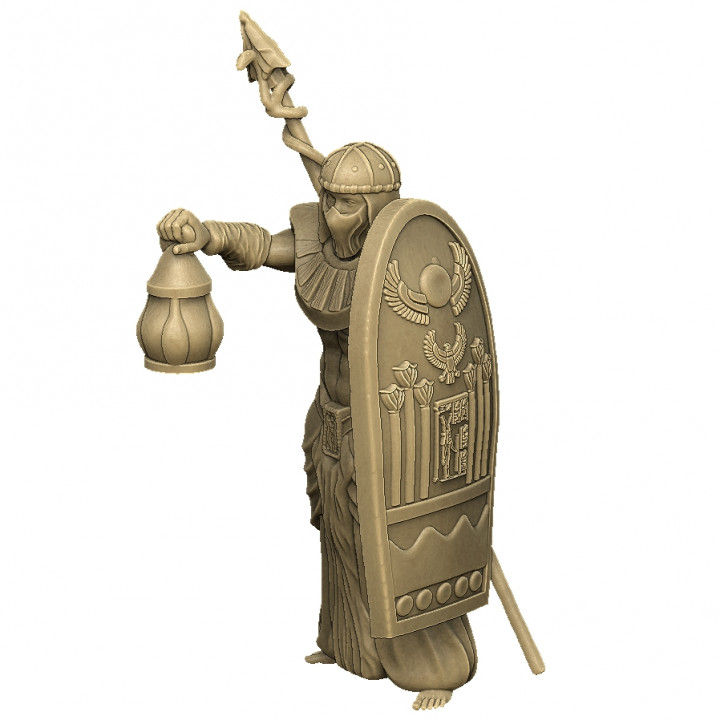 3D Printable Desert Guards by MiniaturesCraze