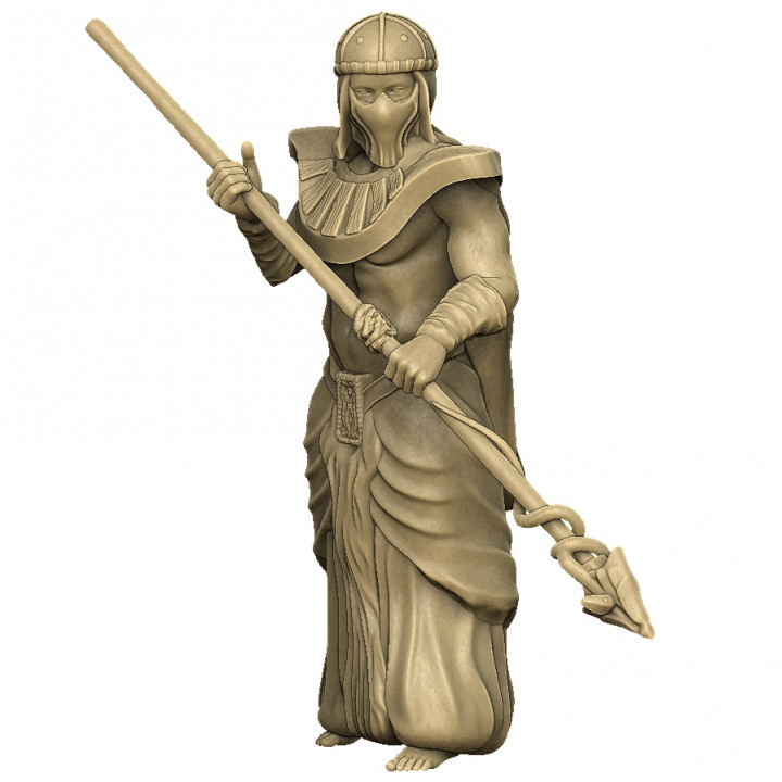 3D Printable Desert Guards by MiniaturesCraze